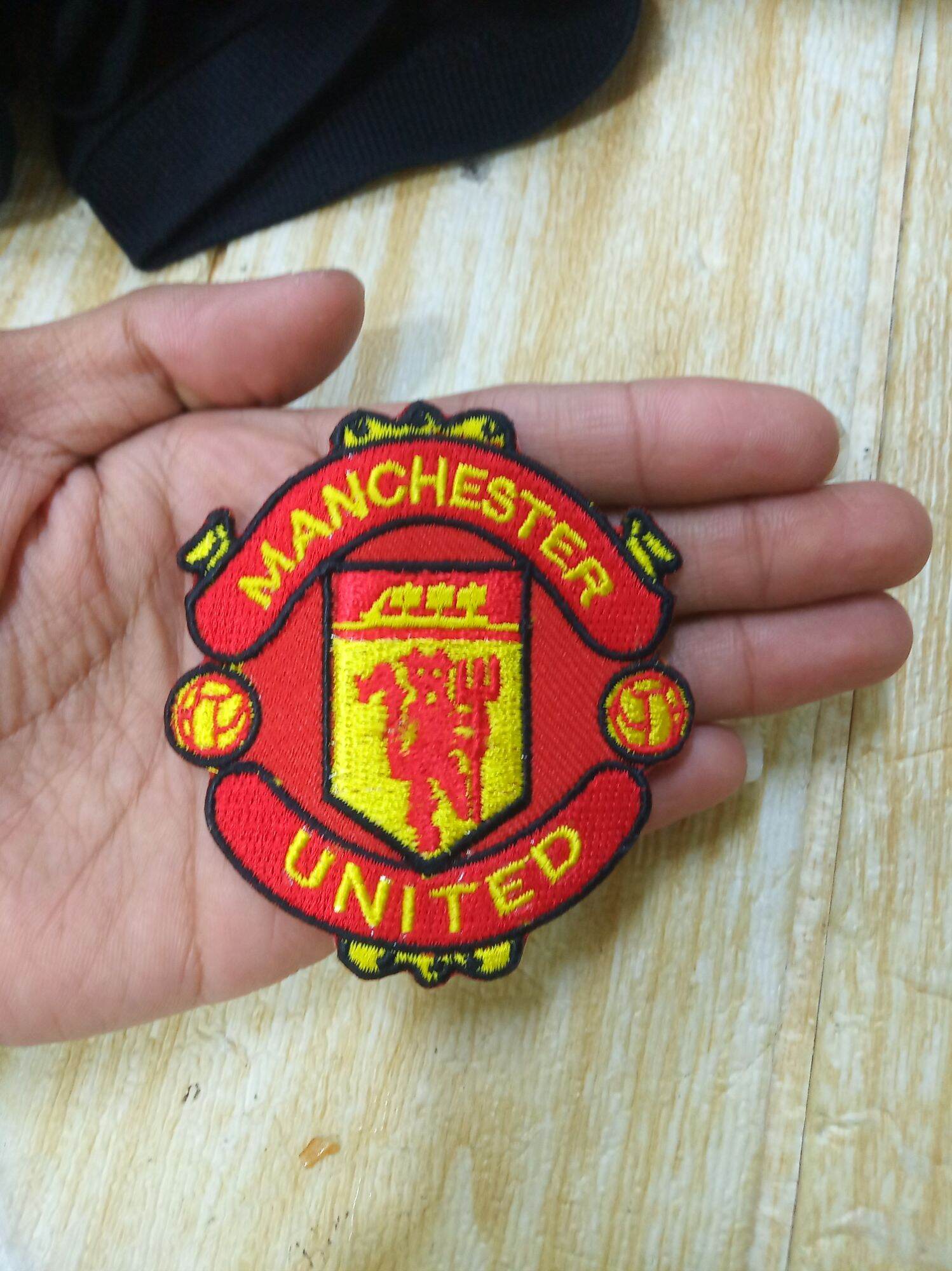 Logo M U/Manchester United/Patch Bordir Logo Bola | Lazada Indonesia