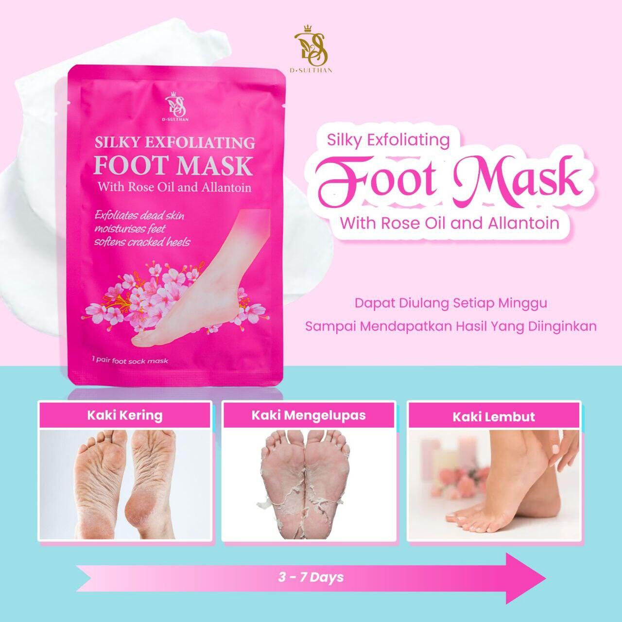 FOOT MASK MASKER KAKI UNTUK KAKI KASAR PENGHILANG KAPALAN PENGHILANG ...