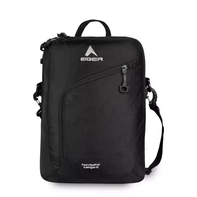 Tas Ransel Laptop Eiger Trilogic Navigator Mega Backpack Black | Lazada ...