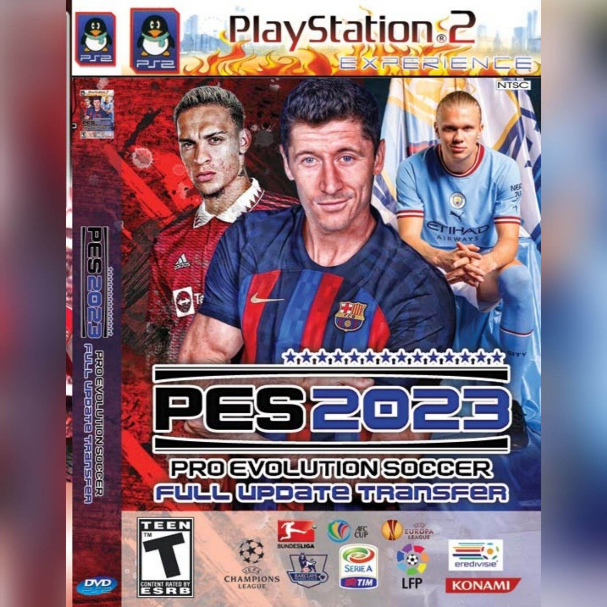 KASET PLAYSTATION PS 2 GAME BOLA PES TERBARU FULL UPDATE TERBARU ...