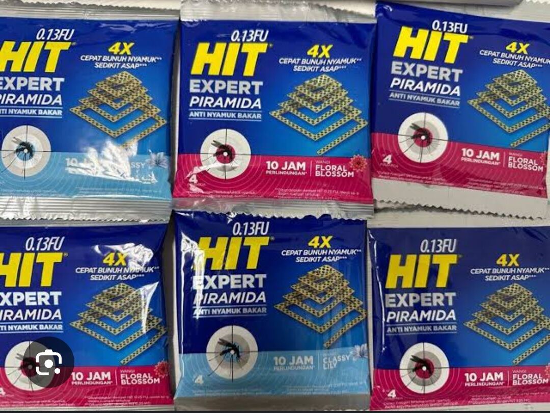 hit pyramid obat nyamuk spiral isi 6 buah | Lazada Indonesia