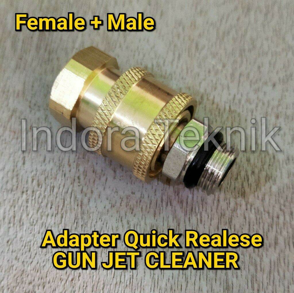 Adapter Quick Release Jet Cleaner Pressure Washer Spare Part Mesin Stim ...