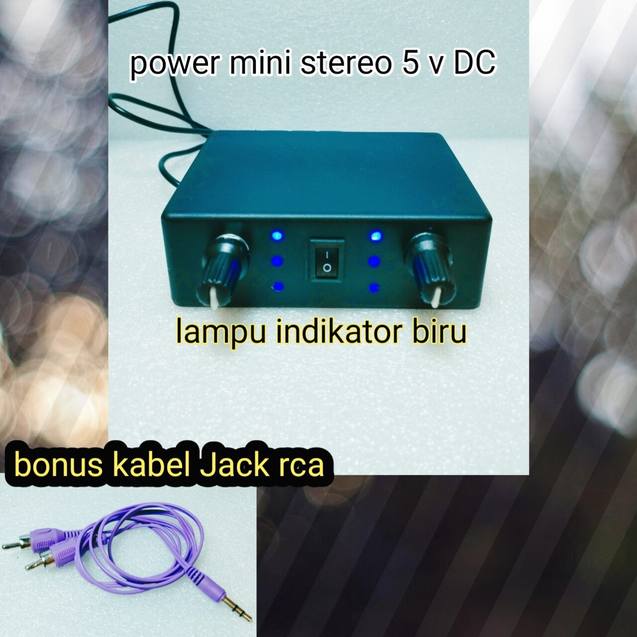 power 5 v + lampu indikator biru | Lazada Indonesia