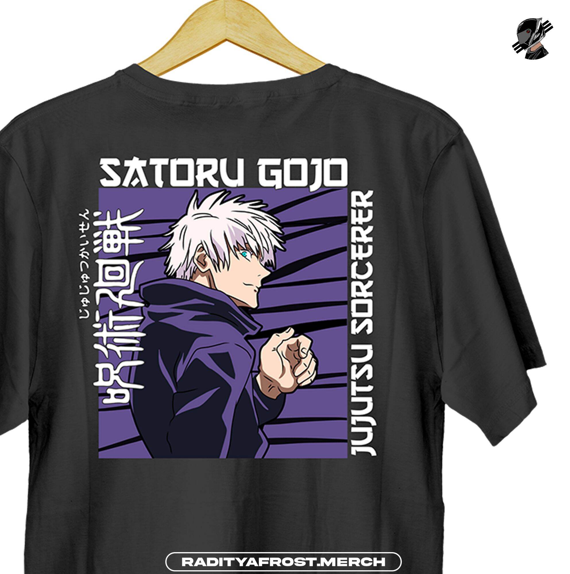 Baju Kaos Anime Jujutsu Kaisen - SATORU GOJO design by RadityaFrost ...