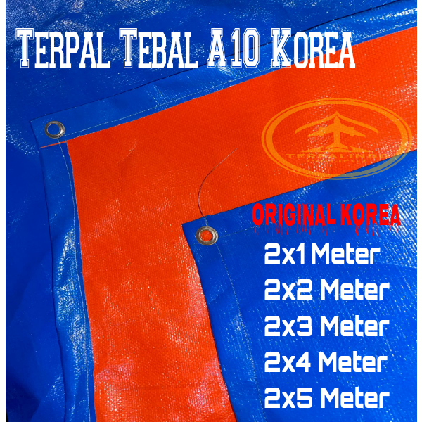 Terpal Tebal A10 Korea 2x1, 2x2, 2x3, 2x4, 2x5 Meter | Lazada Indonesia
