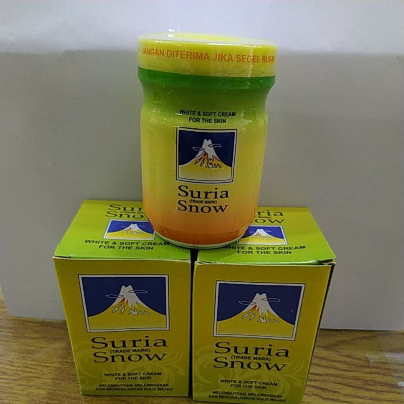 Suria snow cream / Surya snow cream | Lazada Indonesia