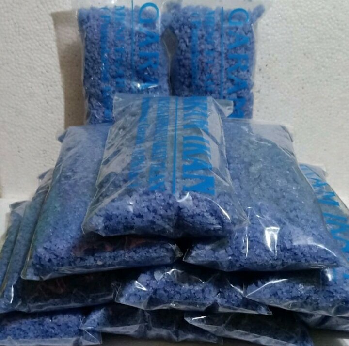 Garam biru Blue salt Garam ikan biru untuk pengobatan ikan | Lazada ...