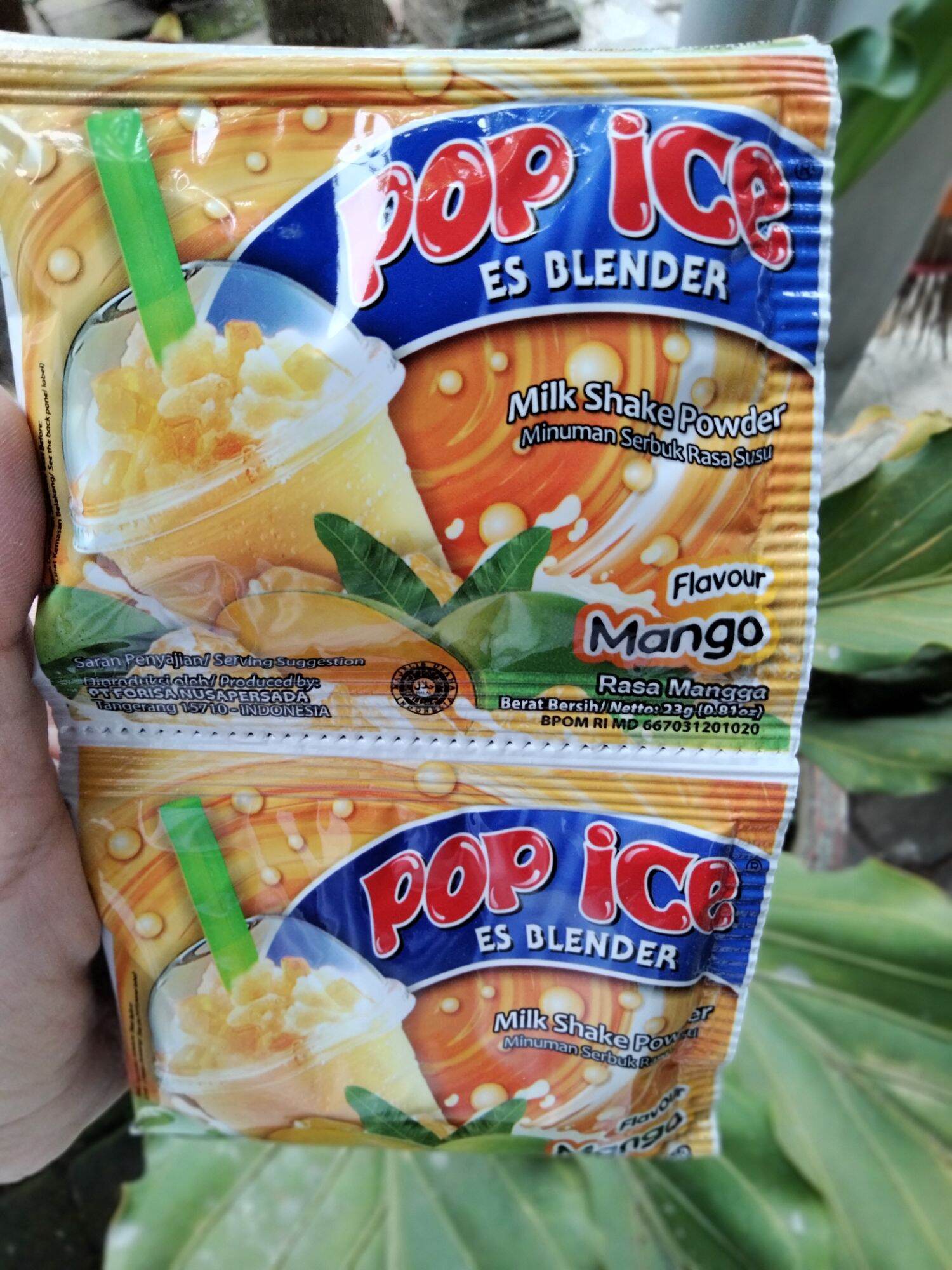 pop ice es blender mangga 1 renteng isi 10 sachet | Lazada Indonesia