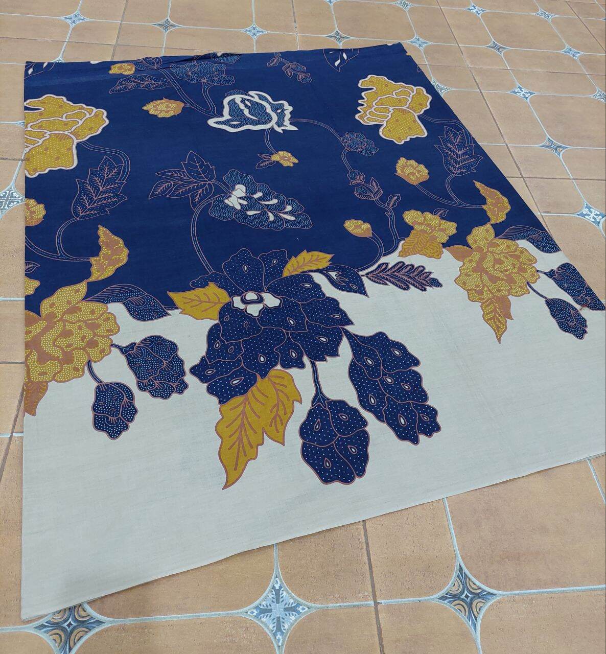 kain batik printing motif mawar batik saka | Lazada Indonesia