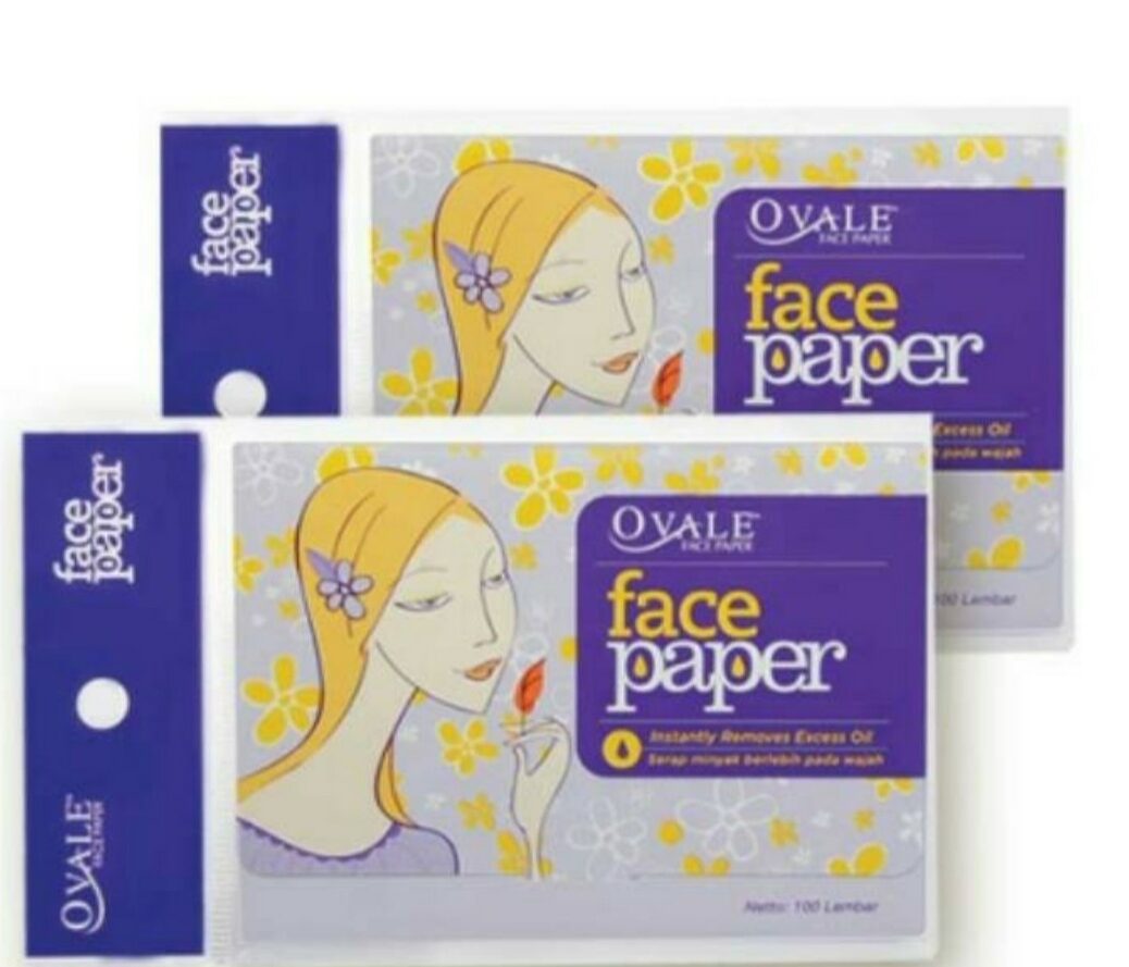 OVALE FACE PAPER KERTAS MINYAK BESAR KECIL 100 LEMBAR | Lazada Indonesia