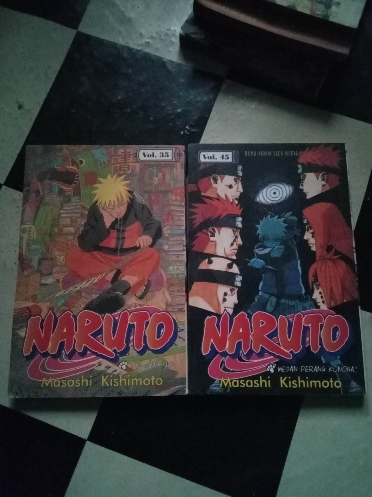 Komik Naruto 35 dan 45 seken | Lazada Indonesia
