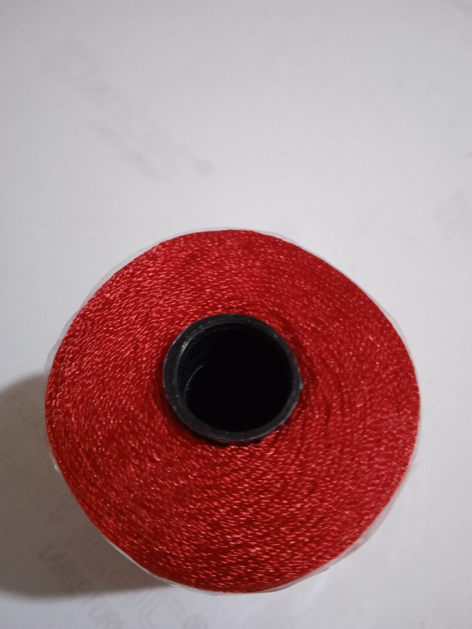 benang nilon merah metalik buat warping joran, panjang, 43 yard ...