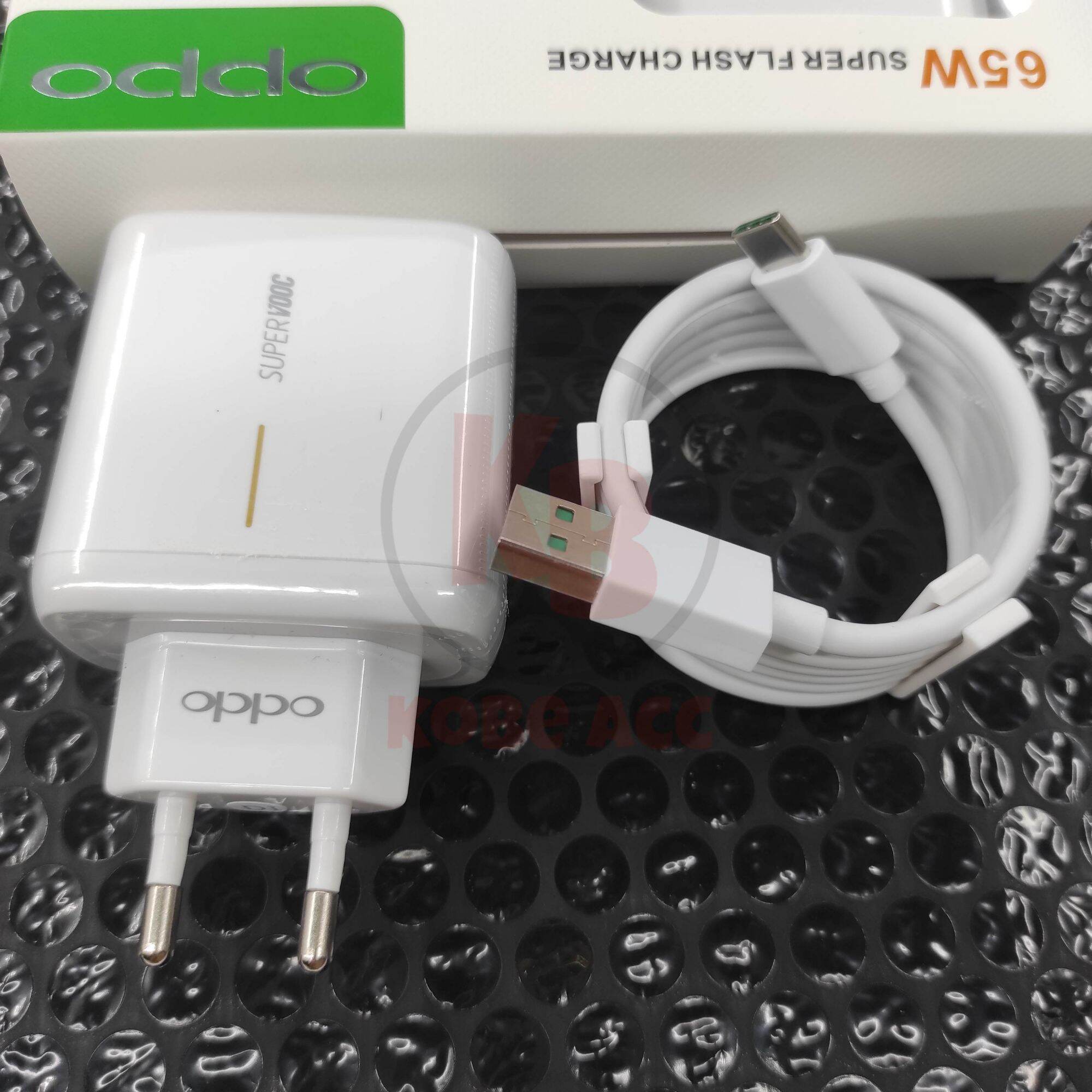 Charger Oppo Reno 6 / 6 pro / 6 pro plus 5G Type C Vooc 65W Original ...