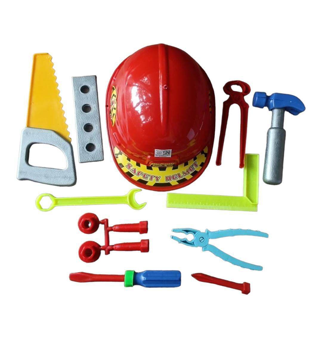 Mainan perkakas peralatan tukang / konstruksi / peralatan tukang ...