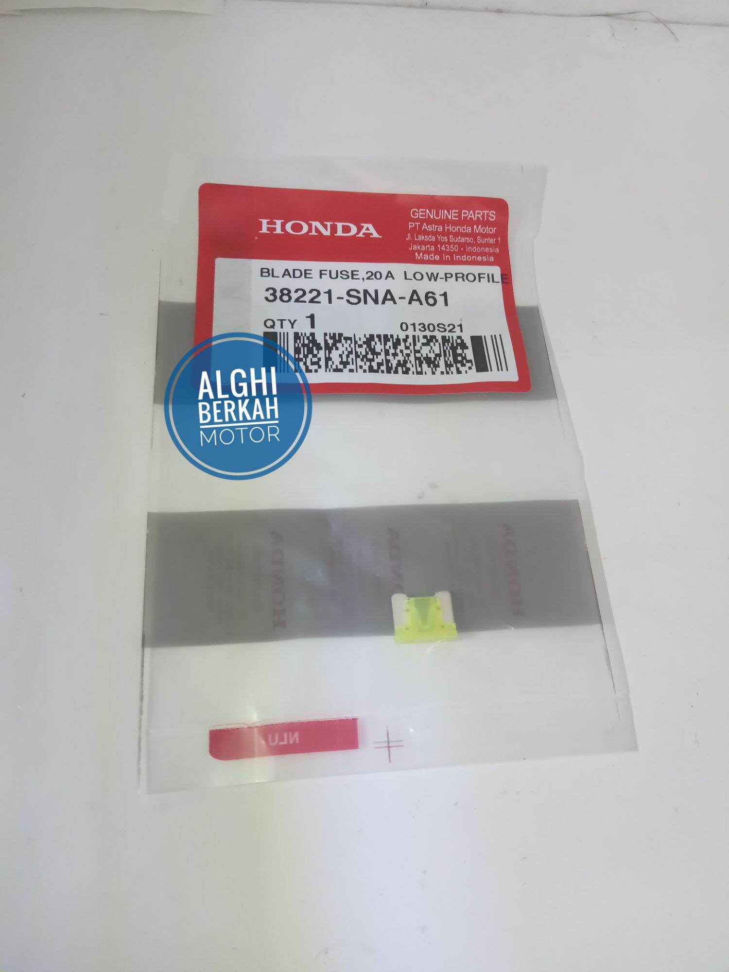 fuse 20A Beat K1A Genio Scoopy K2F Original honda 38221-SNA-A61 ...