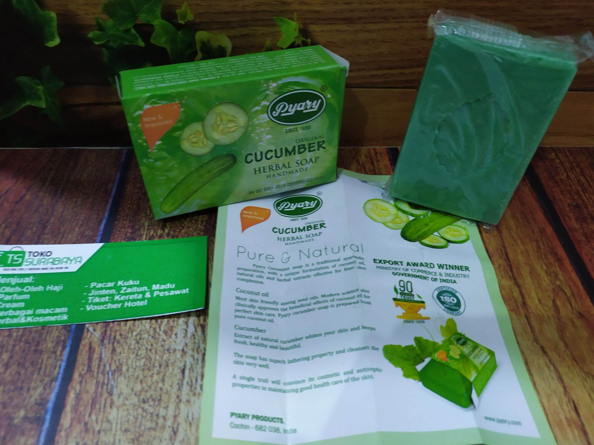Sabun Pyary Cucumber Original Herbal Soap | Lazada Indonesia