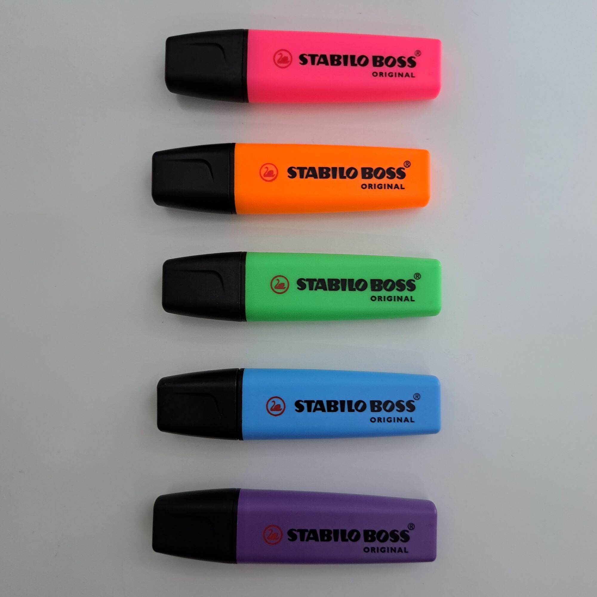 Stabilo warna merk Boss. | Lazada Indonesia