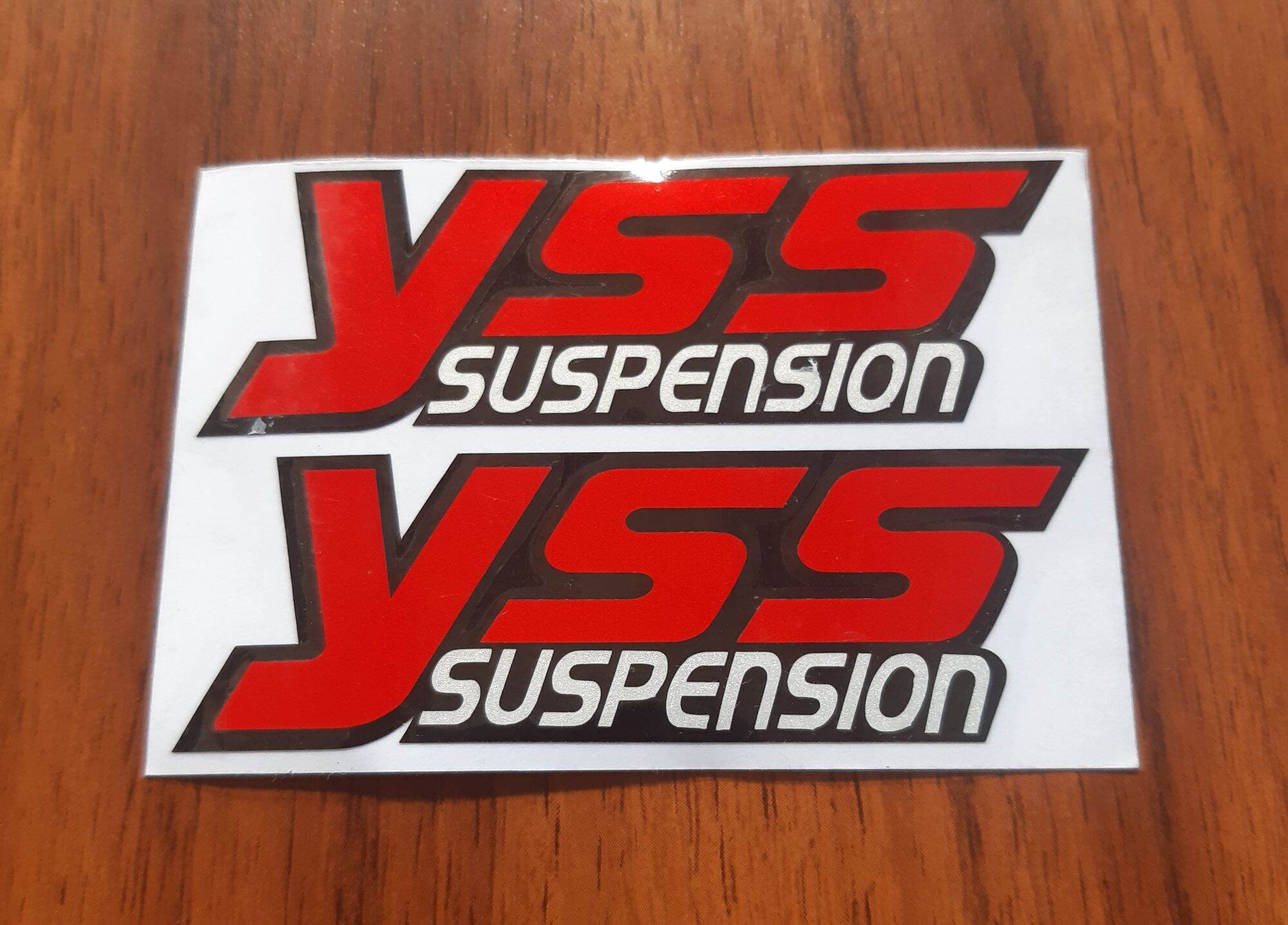 stiker motor yss suspension isi 2 cutting sticker motor | Lazada Indonesia