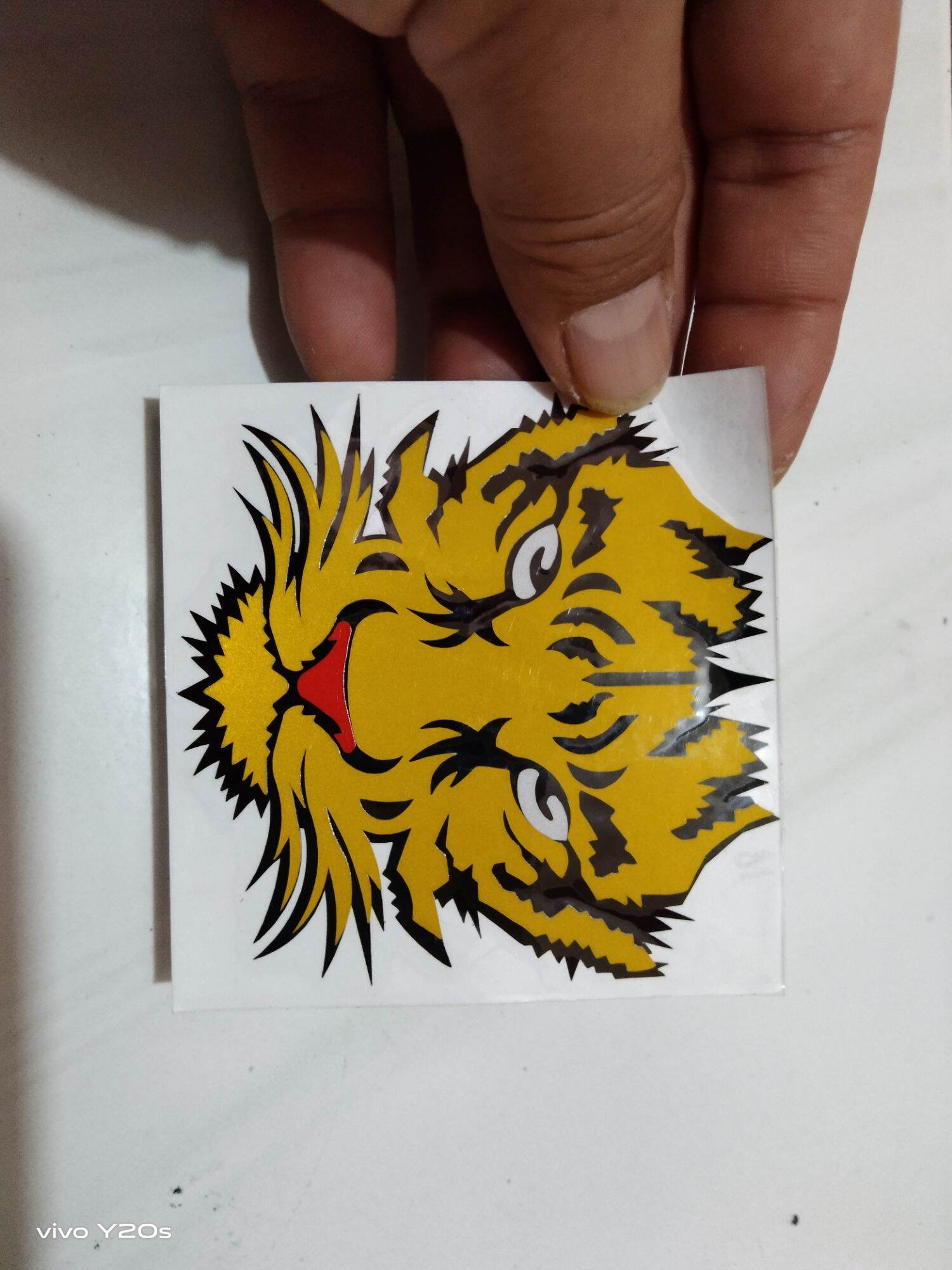 Stiker Cutting Kepala Harimau ( isi 1 pcs ). | Lazada Indonesia