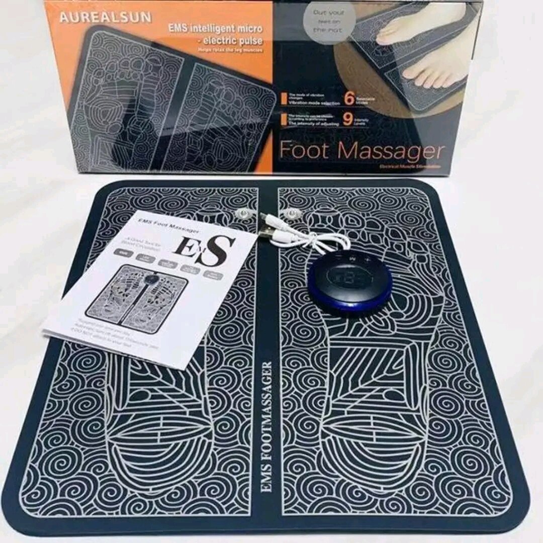 ALAT terapi kaki//alat pijat kaki // foot massager Original remote ...