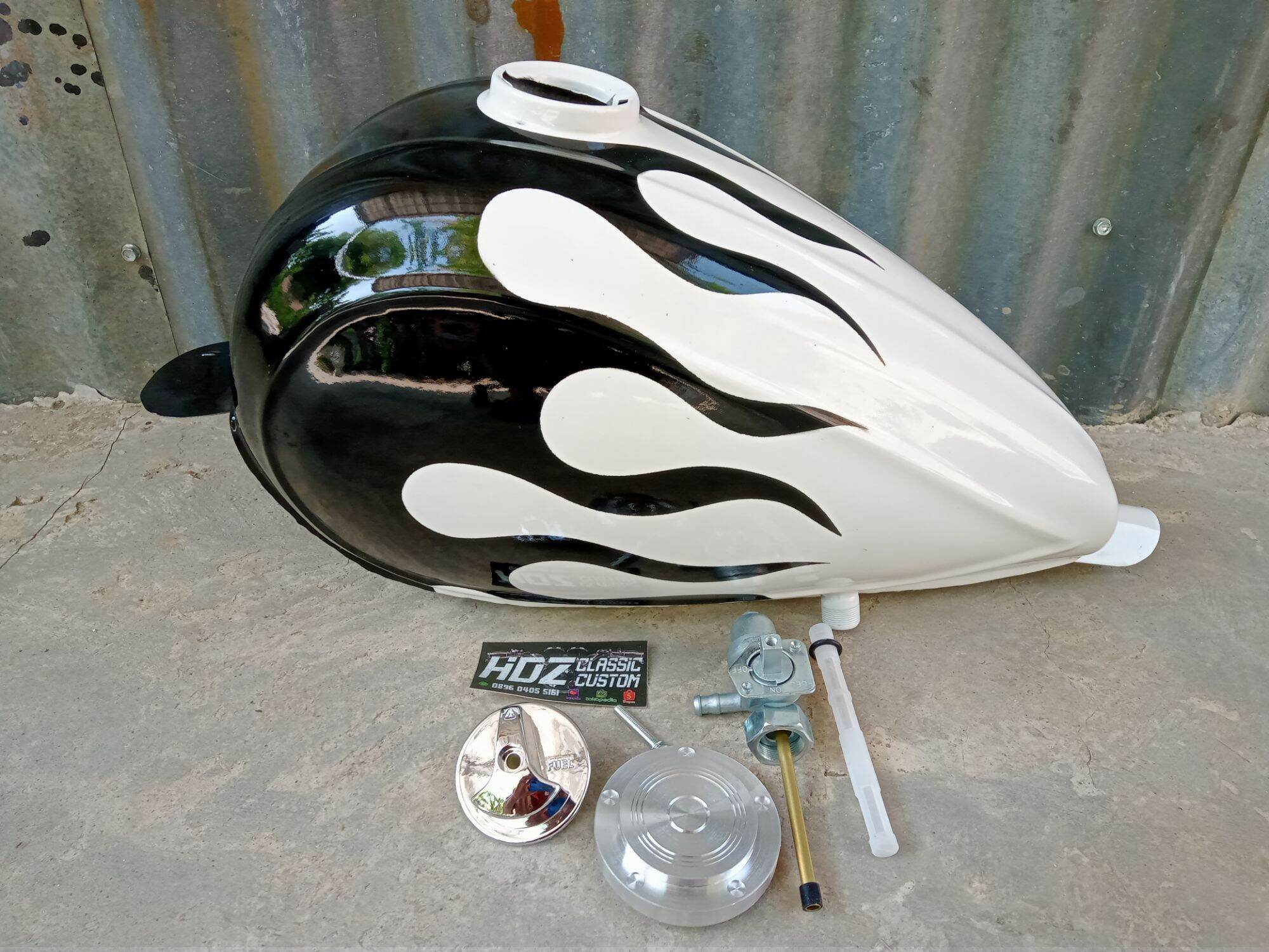 Tangki Custom Chopper Cat Tangki Motor Chopper Tangki Peanut Cat Tangki ...