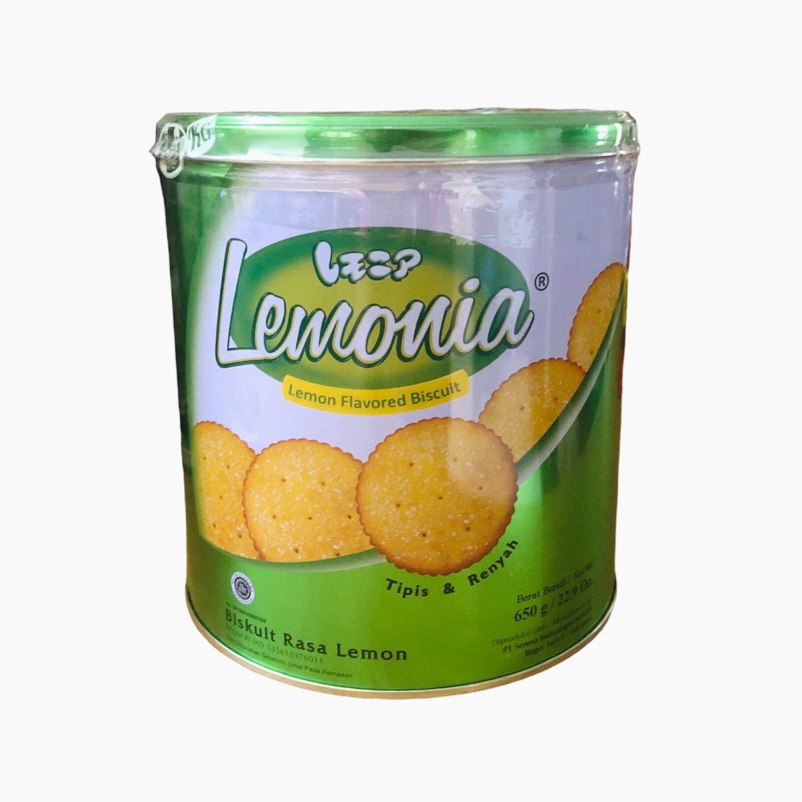 Biskuit Kaleng Lemonia 650 gram / Biskuit rasa lemon | Lazada Indonesia