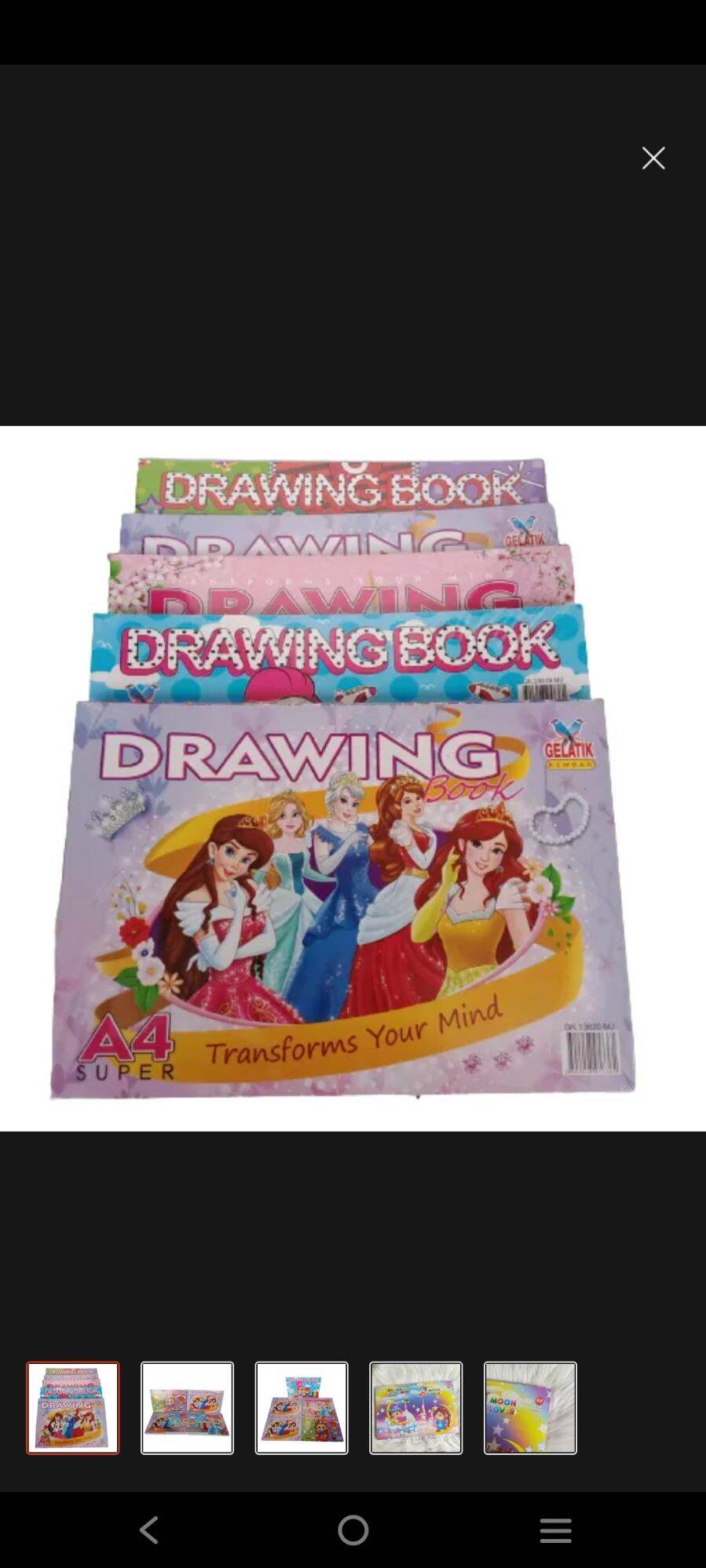 BUKU GAMBAR DRAWING BOOK | Lazada Indonesia