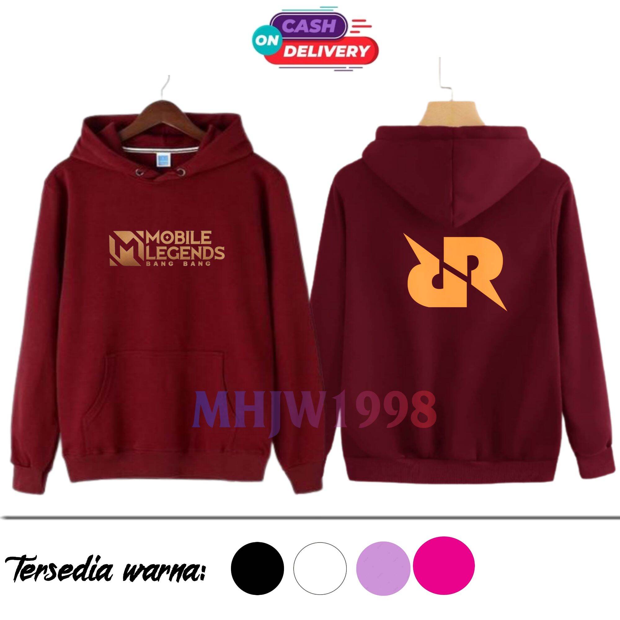 Jaket anak mobile legend rrq/Hoodie anak mobile legends rrq/sweater ...