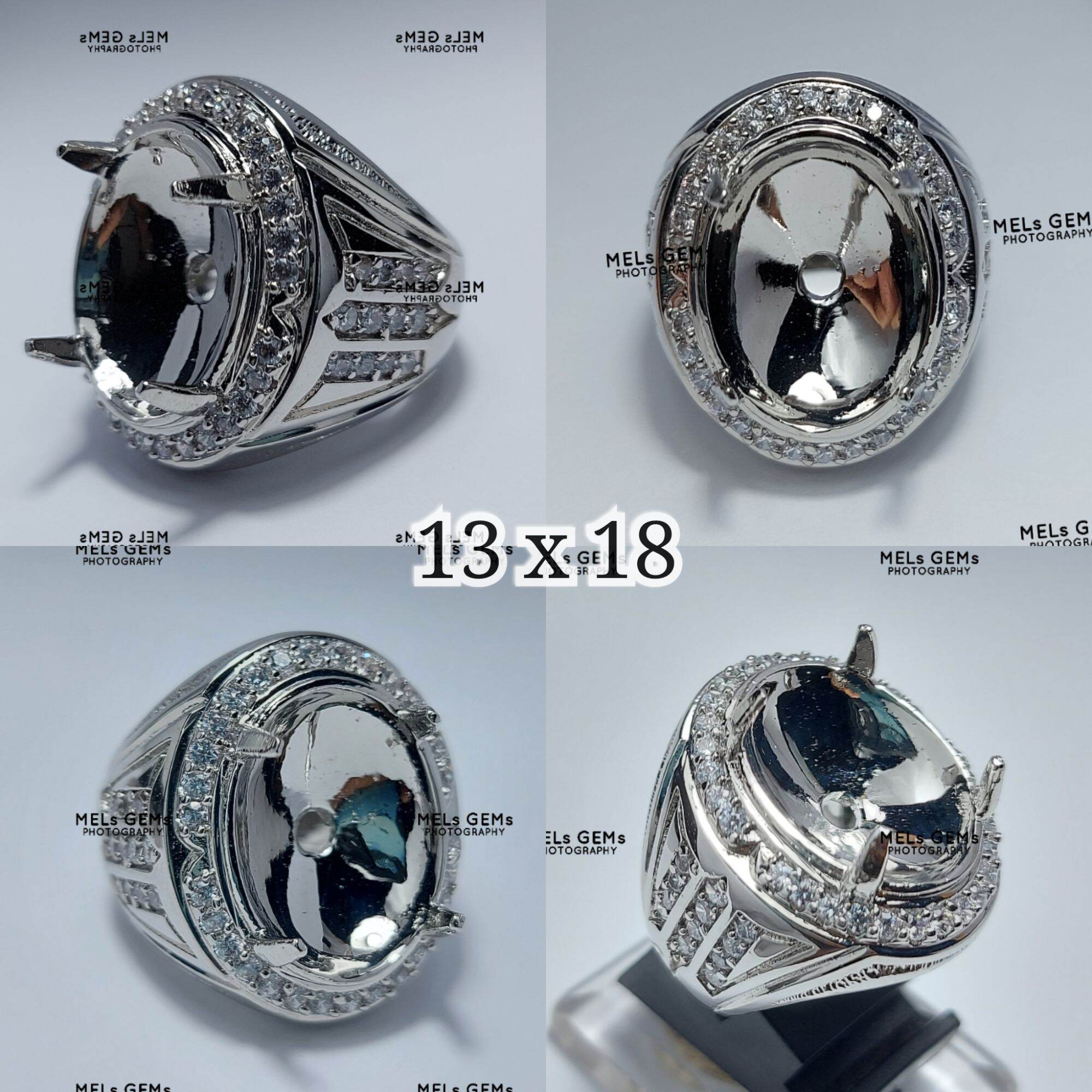 Ring Emban Cincin Alpaka Super Microsetting Top Model 01 | Lazada Indonesia