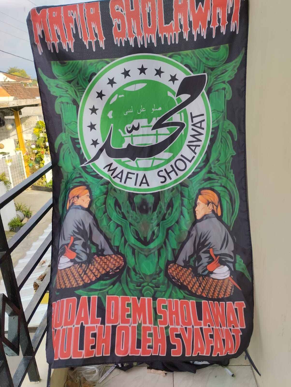 BENDERA MAFIA SHOLAWAT FULL PRINTING 120X80 | Lazada Indonesia