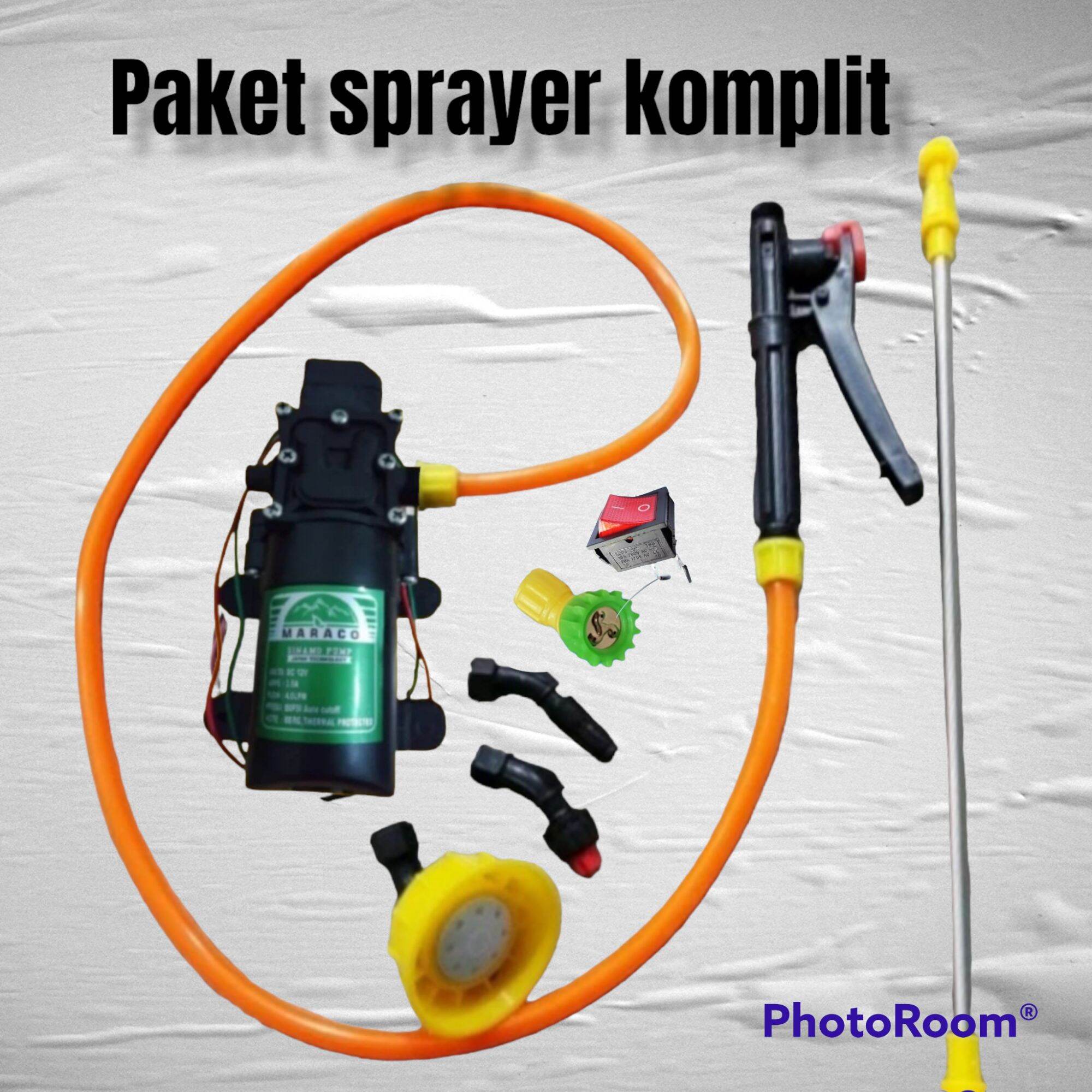 paket sprayer pompa dinamo saklar | Lazada Indonesia
