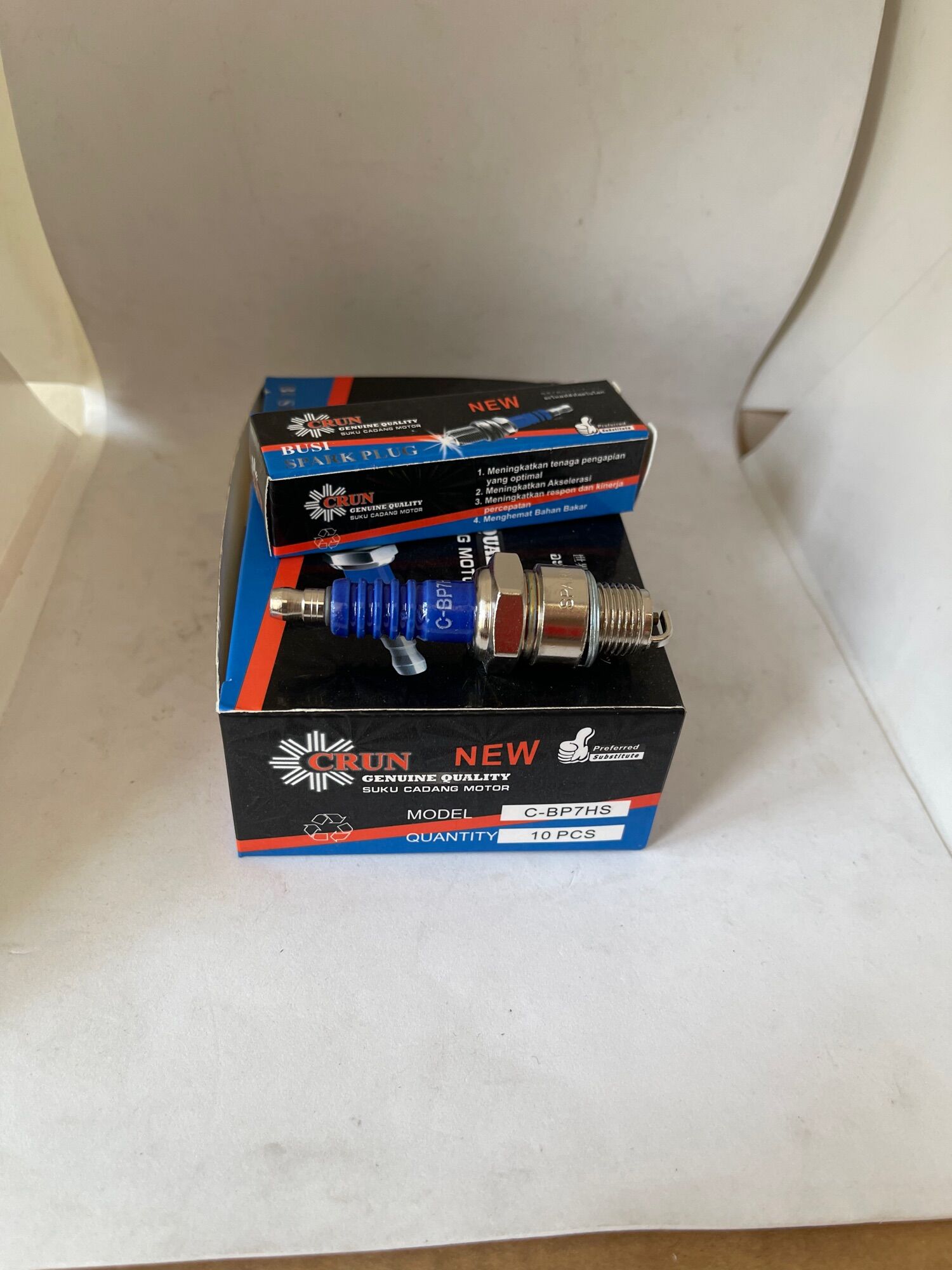 BUSI BP7HS MOTOR 2 TAK DRAT PENDEK FIZR KING VESPA SATRIA L2S CRUN ...