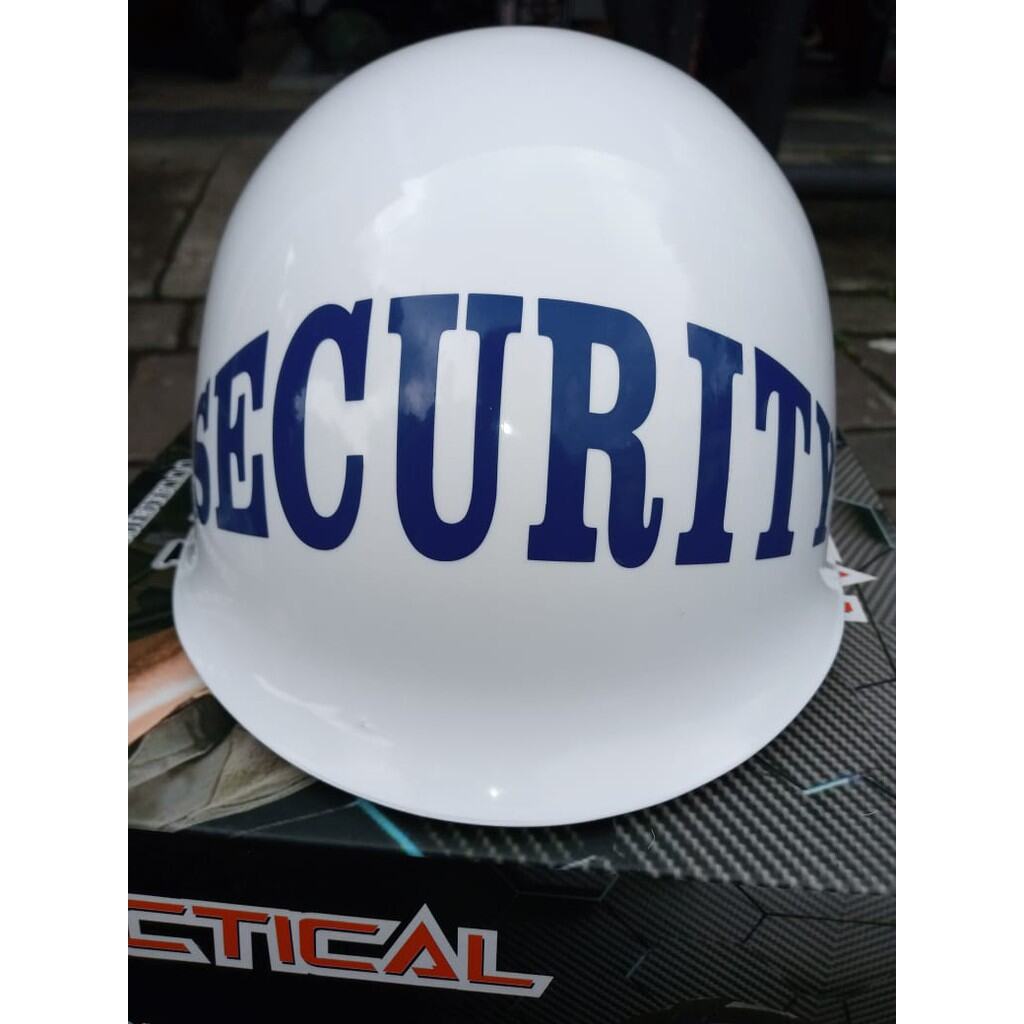 Helm Security Putih l Helm Satpam Helm Satpam | Helm Security Pth ...