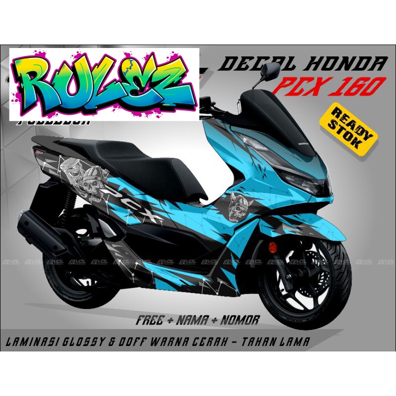 decal pcx variasi pcx custom honda PCX sticker fullbody pcx | Lazada ...