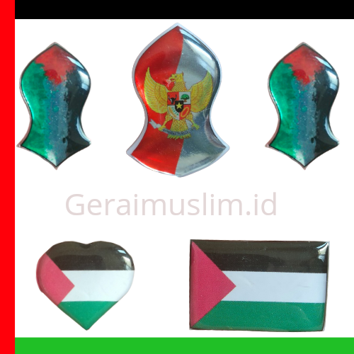 pin terompah palestina free stiker bros I sendal nabi I palestine I ...