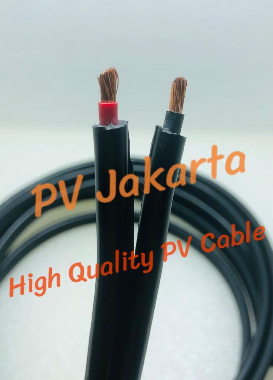 Twin Kabel Solar Panel 2x6mm2 Hitam Per Meter (High Quality Cable PV ...