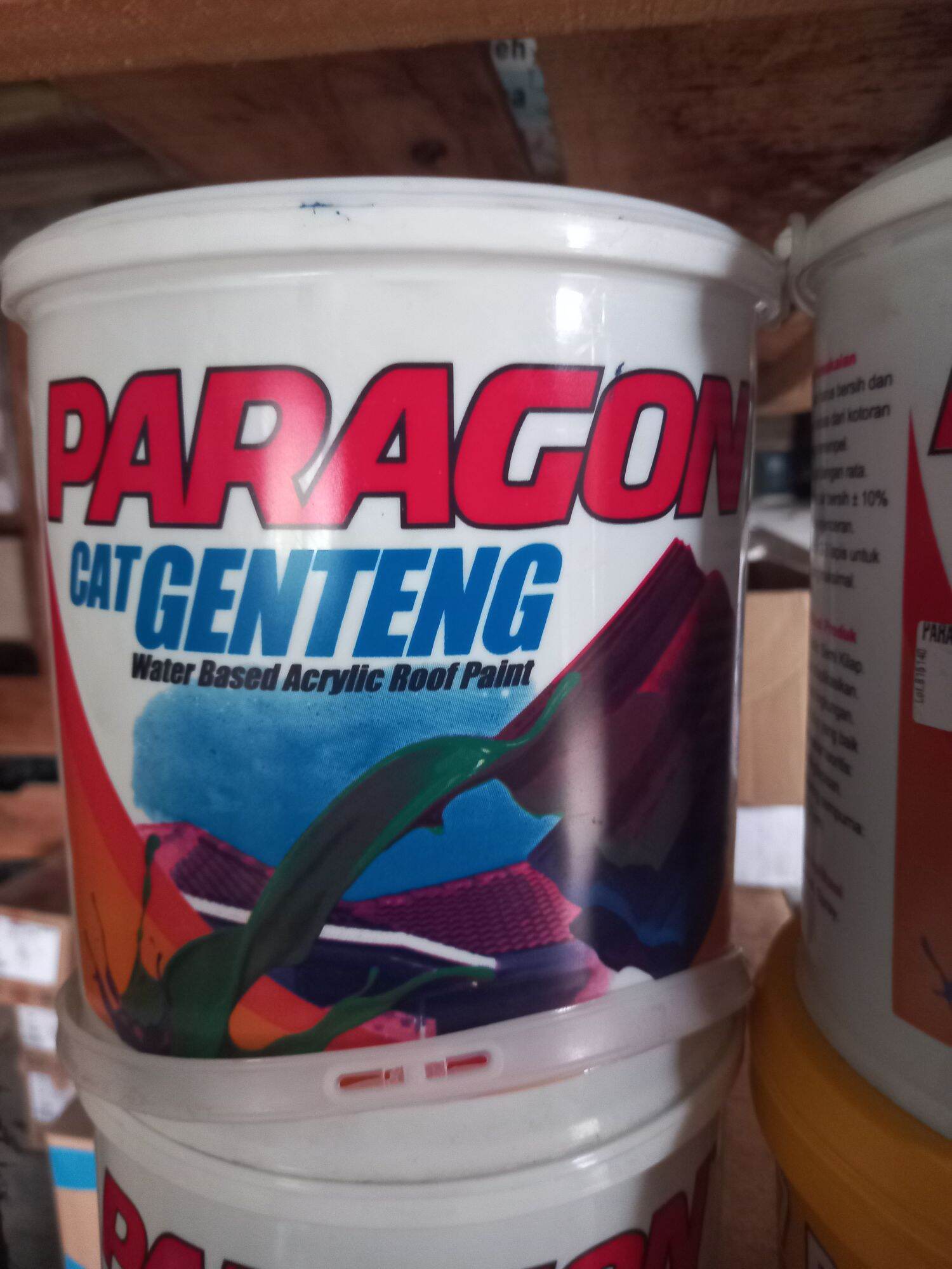 CAT GENTENG PARAGON Galon 5kg | Lazada Indonesia