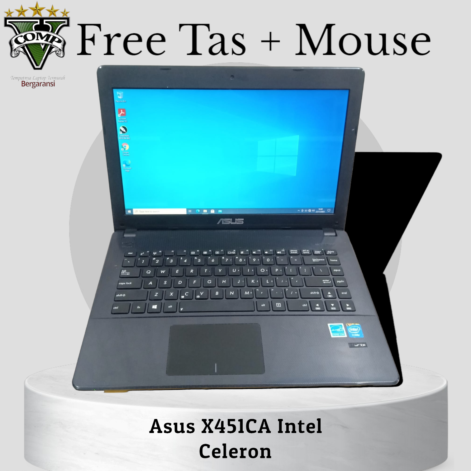 Laptop Asus X451CA, Intel Celeron, Ram 2Gb, HDD 500b, Windows 10, Full ...