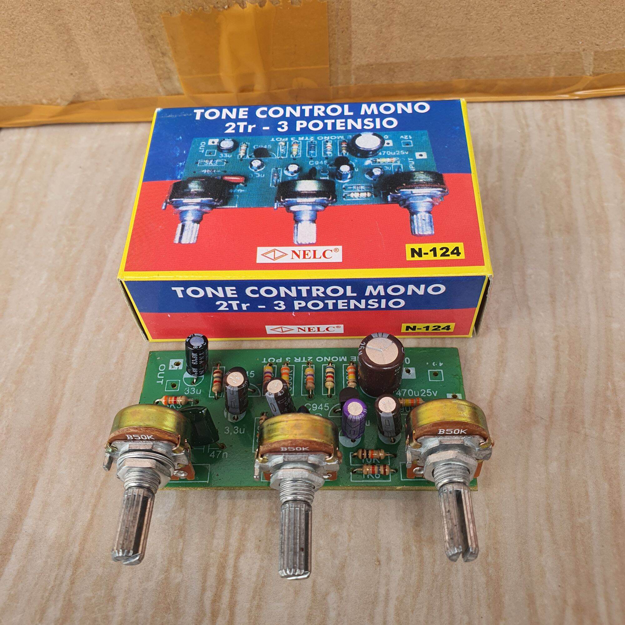 TONE CONTROL MONO 3 POTENSIO NELC-124 | Lazada Indonesia