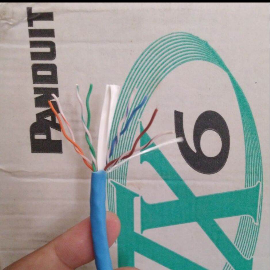 Kabel Data LAN Panduit Cat6 Cat 6 Biru 305Meter | Lazada Indonesia