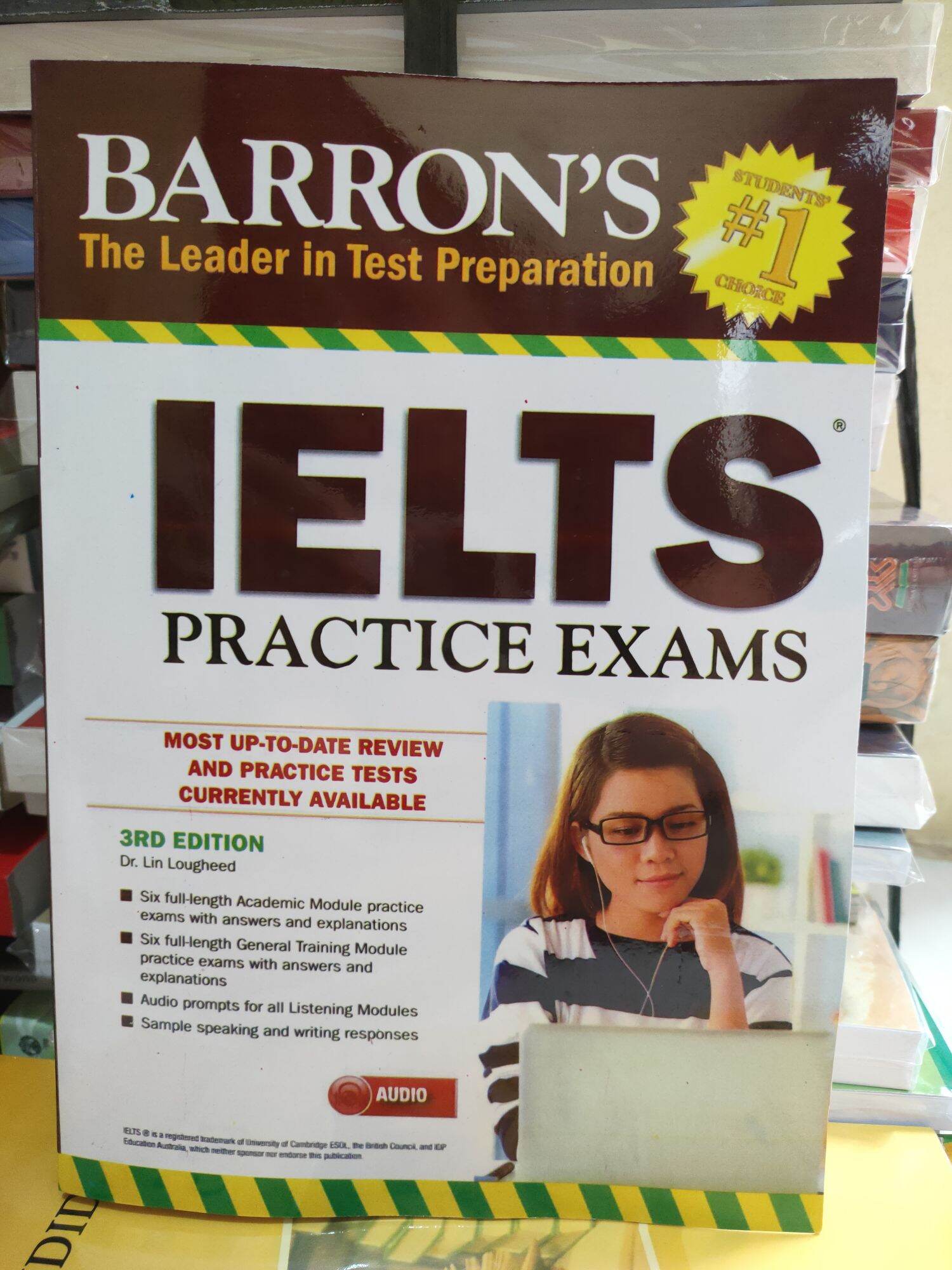 barron's IELTS : Practice Exams 3rd Edition(Dr.Lin Lougheed) + Dvd ...