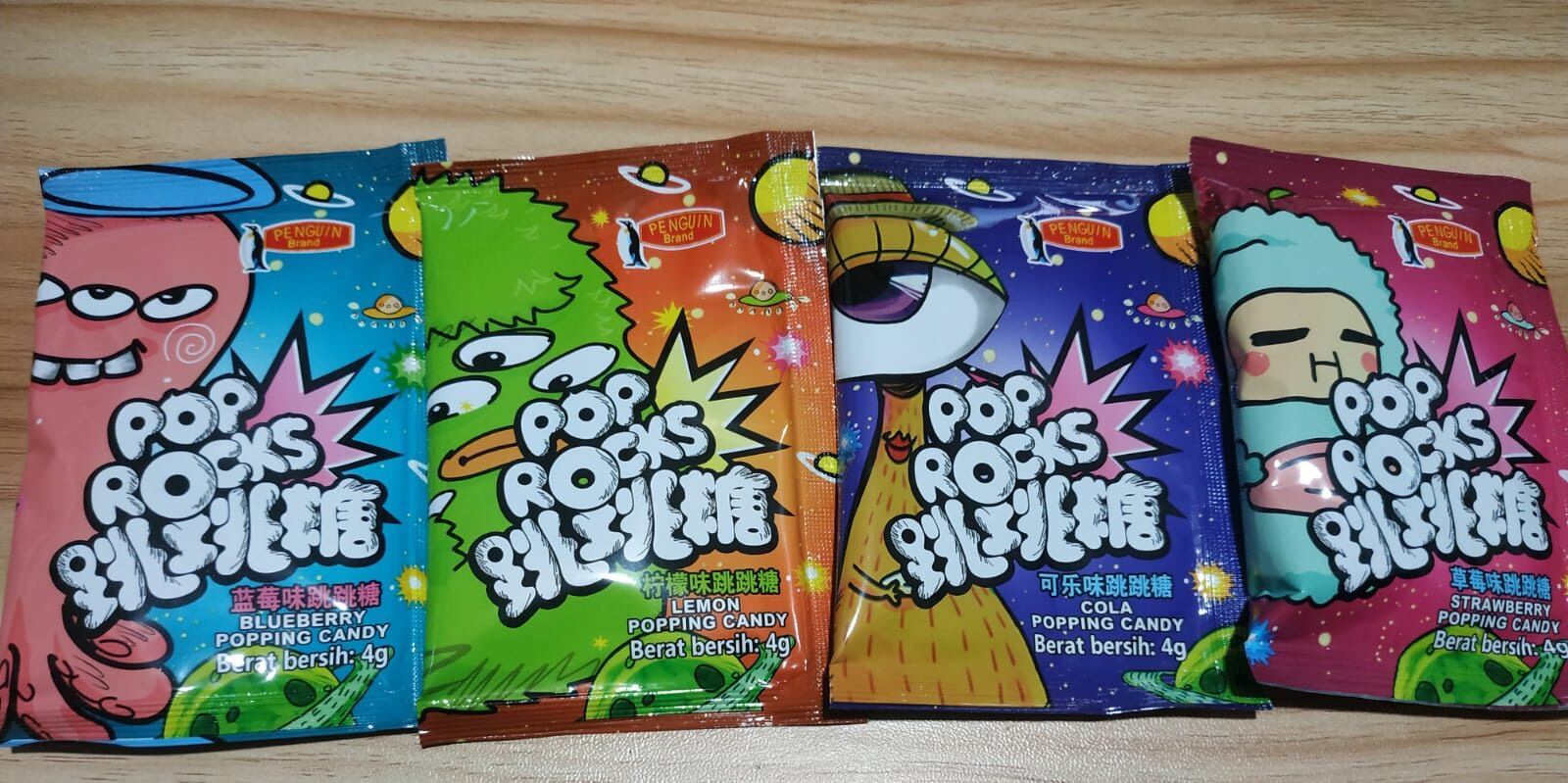 PERMEN BUNYI / POPPING CANDY / POP ROCKS / DANCING POP 1 BOX ISI 40 PC ...