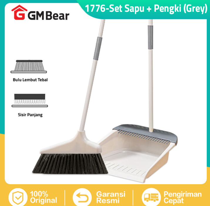 SATU SET SAPU PENGKI / BROOM SET DUSTPAN SAPU PENGKI ALAT PEMBERSIH ...