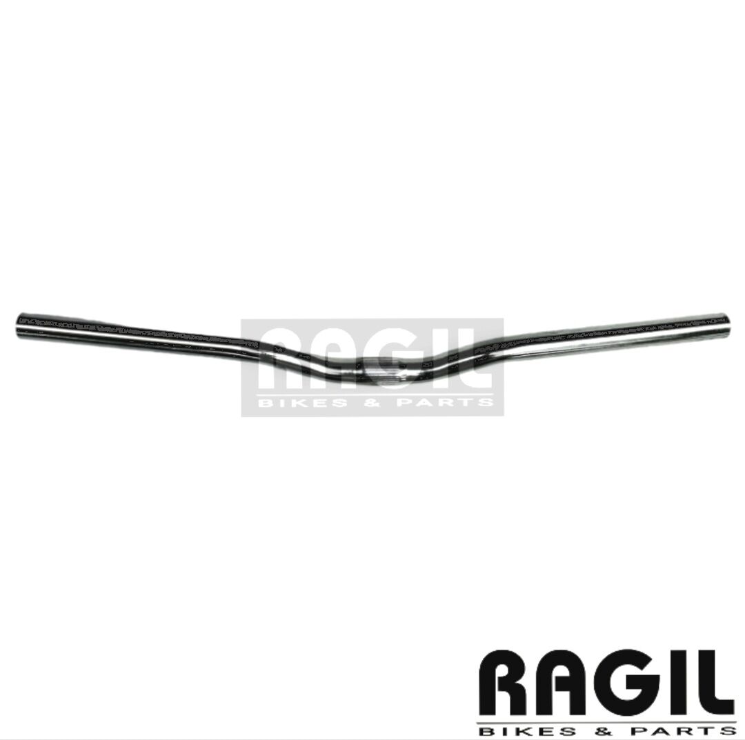 STANG SEPEDA STANDAR 25.4 BESI KAWA KROM CHROME HANDLEBAR HANDLE BAR ...