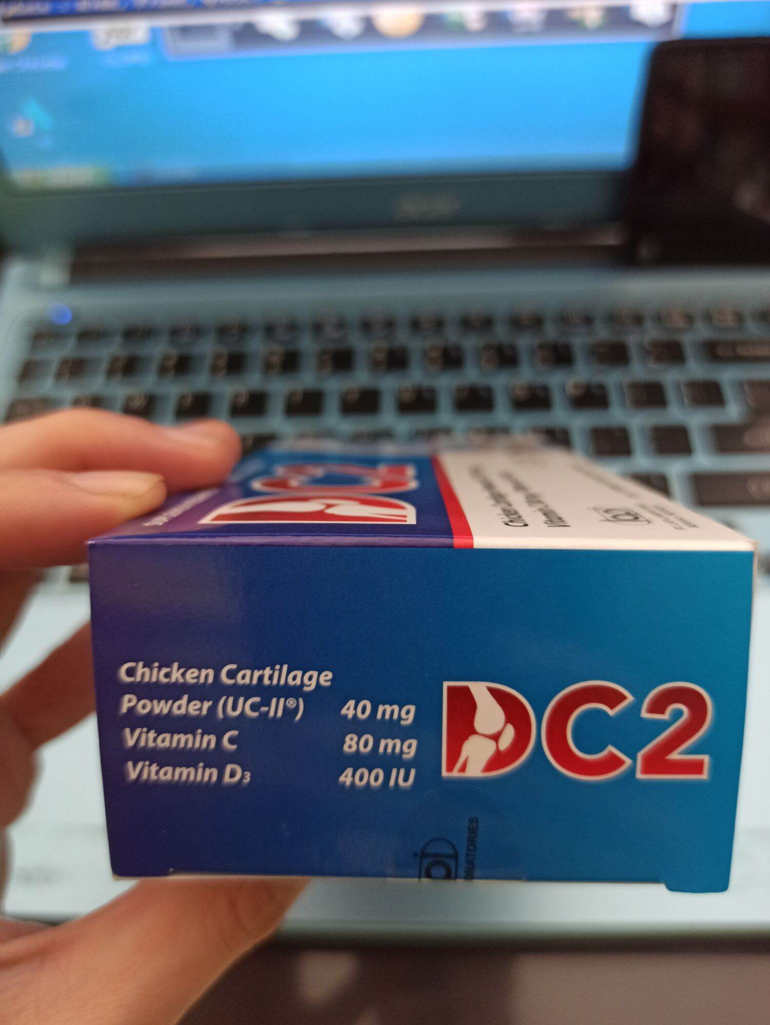 DC2 SUPLEMEN UNTUK TULANG DENGAN VIT C DAN D ISI 30 TABLET | Lazada ...