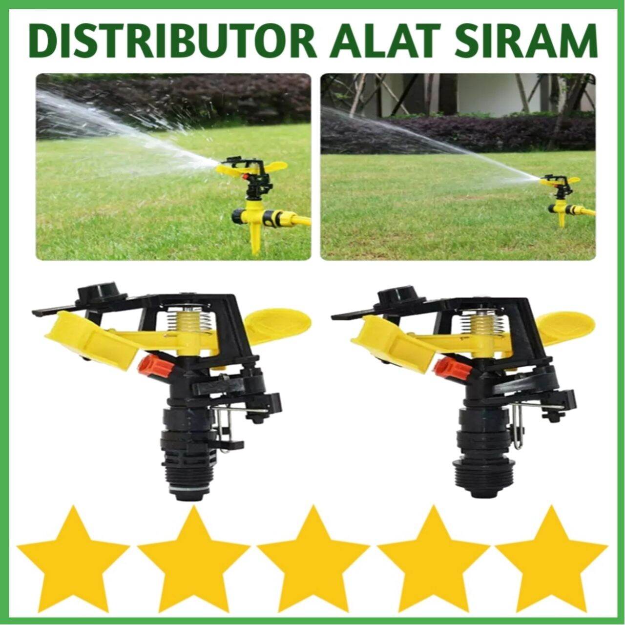SPRINKLER IMPACT IMPLUSE 1/2" ADJUSTABLE SPRINGKLER ALAT SIRAM TAMAN ...