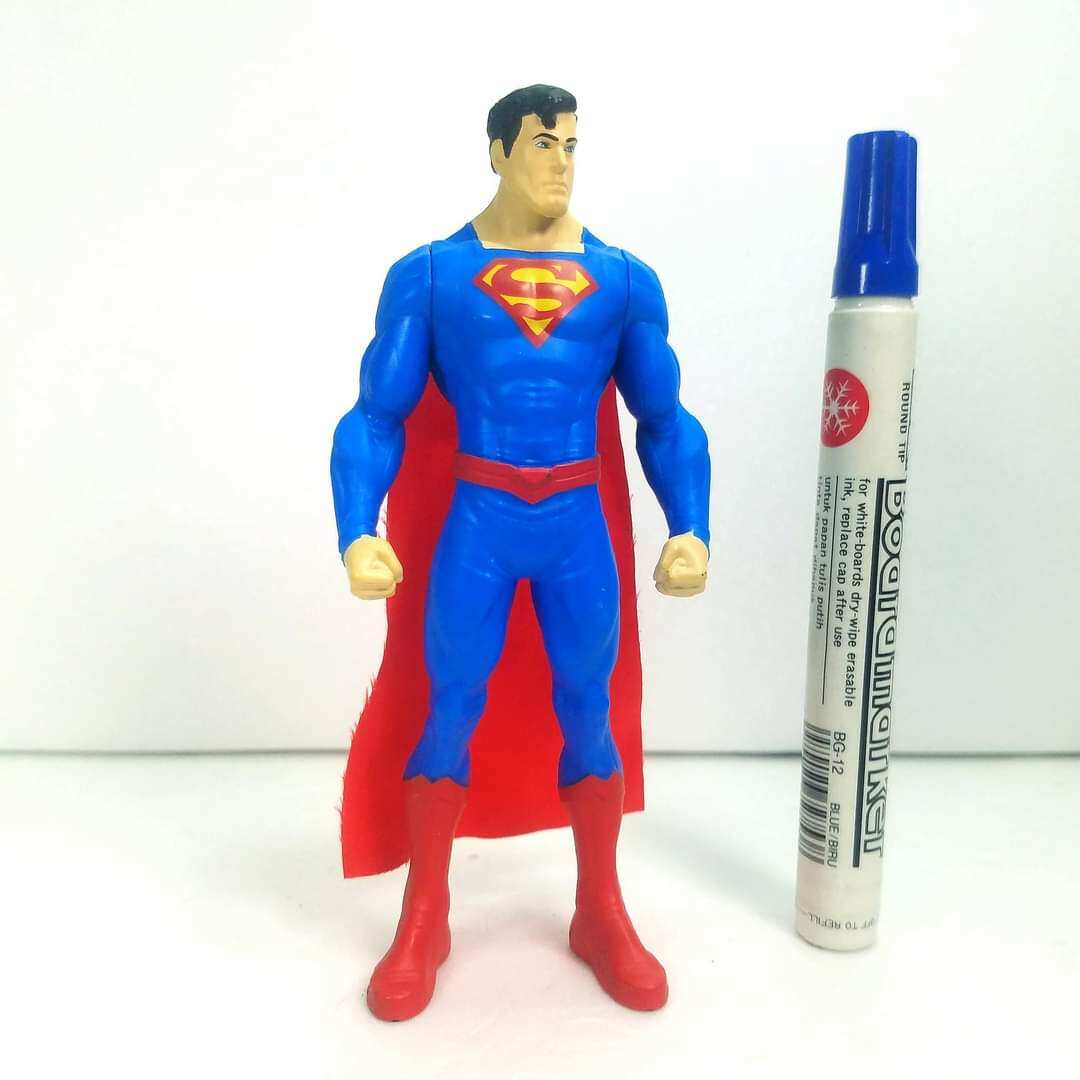 mainan action figure superman tinggi 7inch full artikulasi | Lazada ...