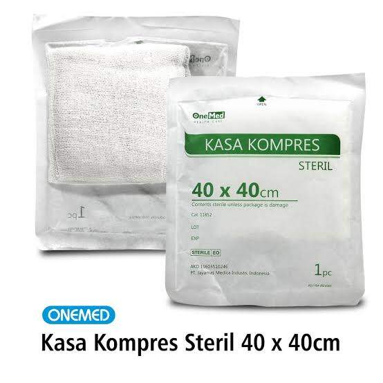 ONEMED KASA KOMPRES STERIL 40x40cm | Lazada Indonesia