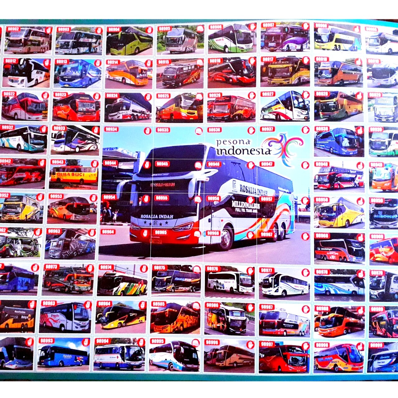 PROMO GAMBAR KARTU GEPOK ISI 100 PCS MURAH | MAINAN GAMBAR FOSTER KARTU ...