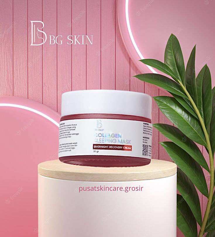 BG Skin Collagen Sleeping Mask | Lazada Indonesia